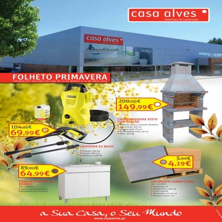 Casa Alves - Folheto Primavera | PDF