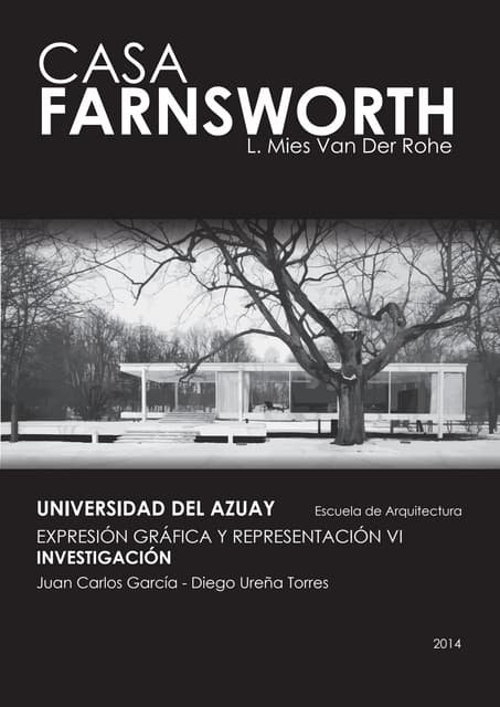 Farnsworth house Construction Details | PPT