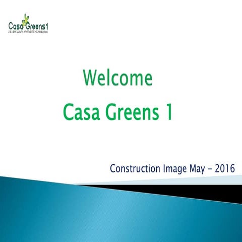 Addiction of luxurious abode move into Casa Greens 1 | PPTX