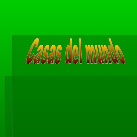 Casas del mundo | PPT