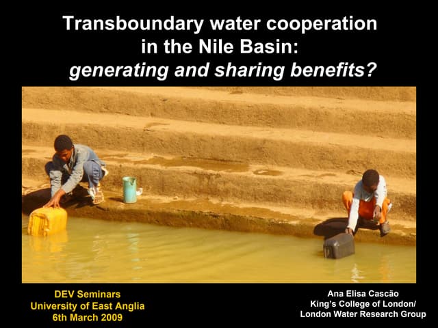 Cascao East Anglia Cooperation Benefit Sharing | PPT Cascao East Anglia Cooperation Benefit Sharing | PPT
