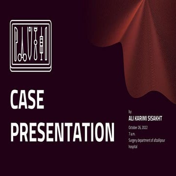 appendicitis case presentation .pptx