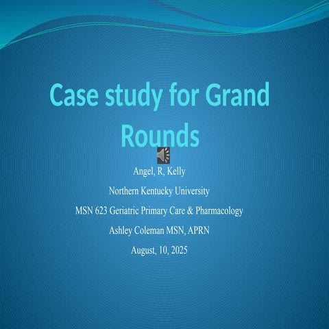 case for grand rounds bfbf jwbejbe .pptx