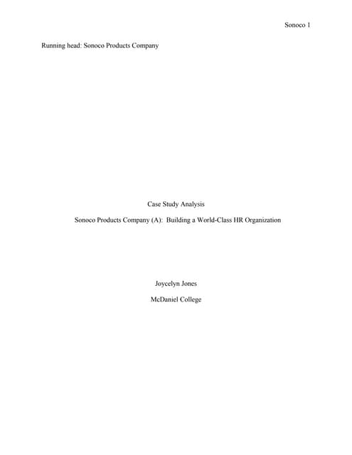 Case Study Analysis on General Electric | PDF