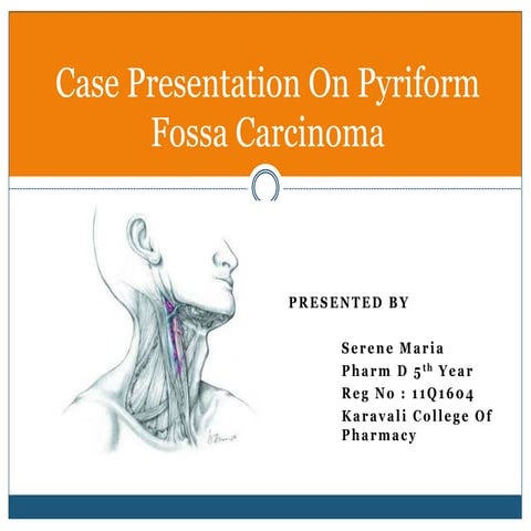 Case presentation on cancer | PPTX