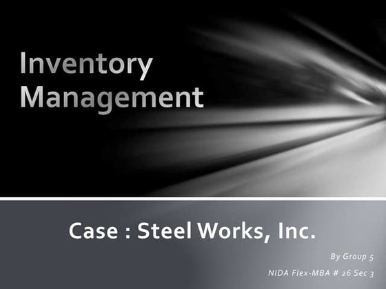 Moon chem Case Study | PPT