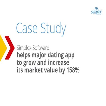 Simplex Software helps major dating app to increas 158% its market value | PDF | Programming ...