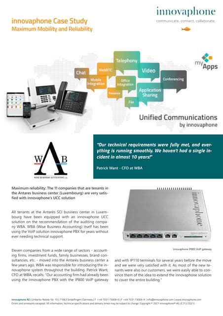 innovaphone products and solutions 2023/2024 | EN | PDF