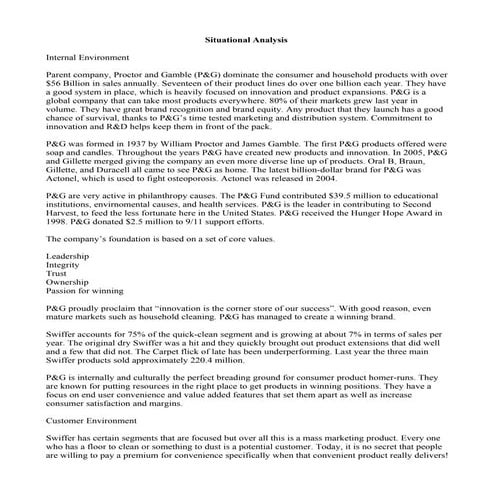 Case Study_ Swiffer Situational Analysis.doc