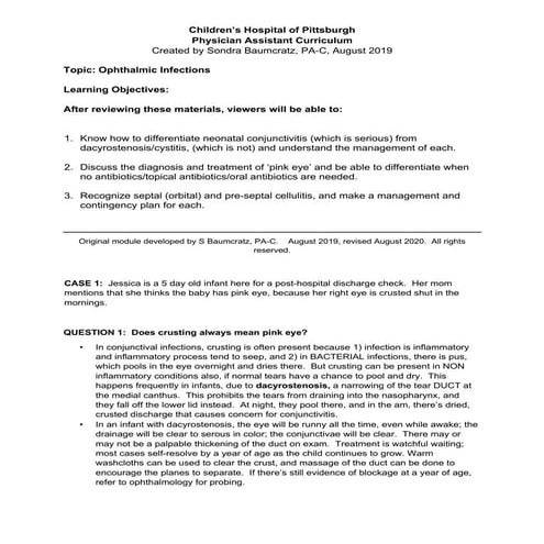 Chapter 39 Nursing Care of the Child with a Disorder of the Eyes or ...