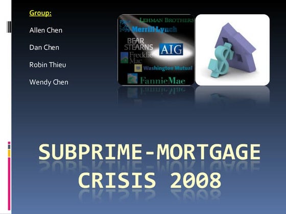 Credit crisis | PPT