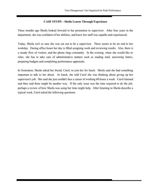 HR Case Studies | DOC