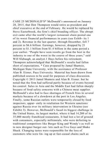 McDonald's Marketing | PPTX | Food Industry | Industries