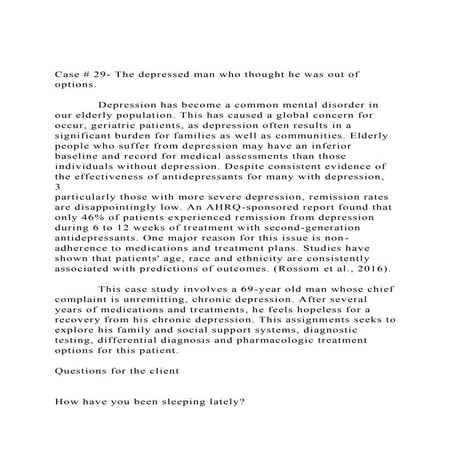 TREATMENT RESISTANT DEPRESSION | PPTX