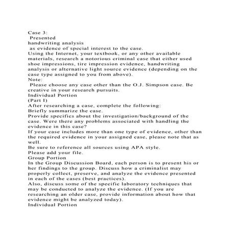 Case 3 Presented handwriting analysis as evidence of specia.docx