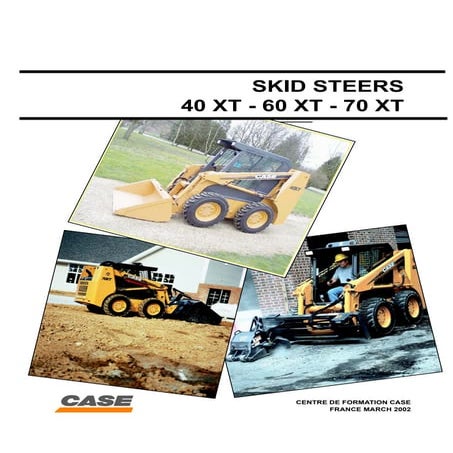 Case 40XT 60XT 70XT Specs Engine, Capacity & Technical Data | PDF