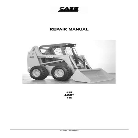 CASE 445CT Compact Track Loader Service Repair Manual.pdf