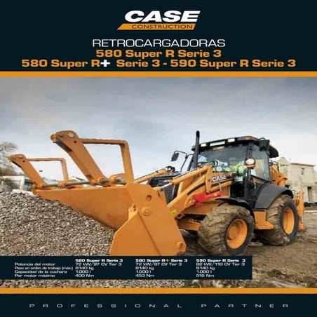 Case 580 super r serie 3 | PDF