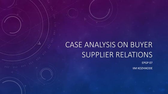 Supply Management “Best Practices | PPT