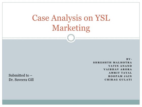 Mcdonald case-study & analysis | PPT