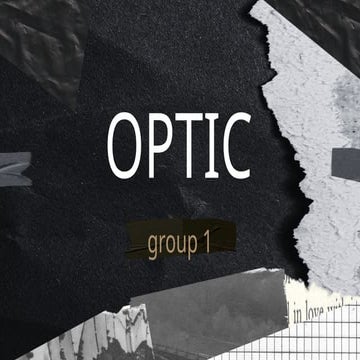 Case answer group 1 about optic and refractive index | PPTX