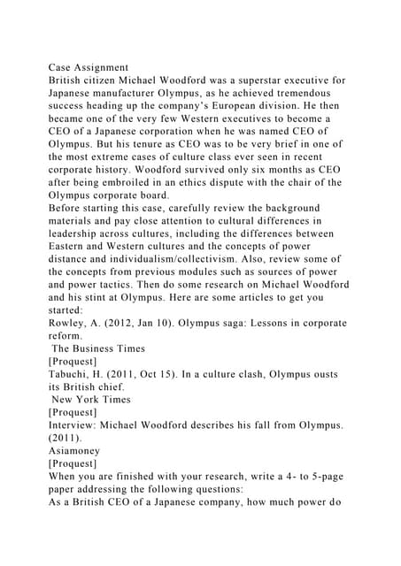 Case managers serve a variety of roles and functions. They may work .docx