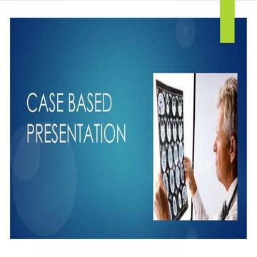 CT Abdomen Case based presentation | PPTX
