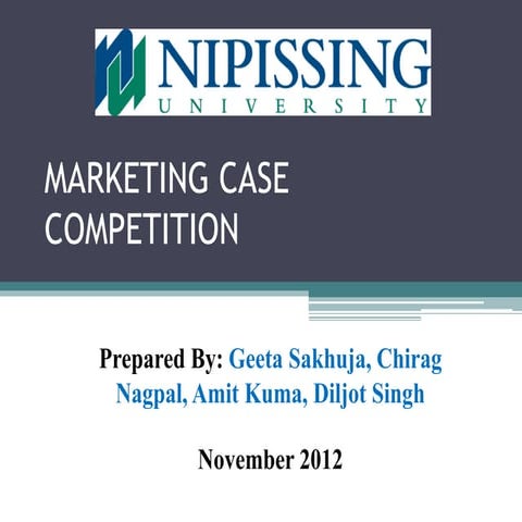 Case competition | PPTX