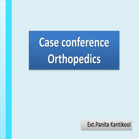 Case conference (1) | PPT