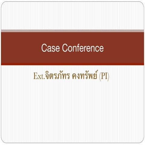 Ortho case discussion | PPTX