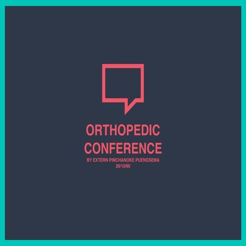Case conference ortho pdf | PPT