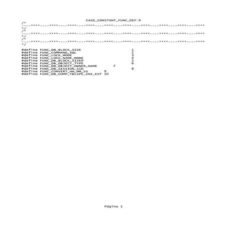 Case constant func_def.h | PDF