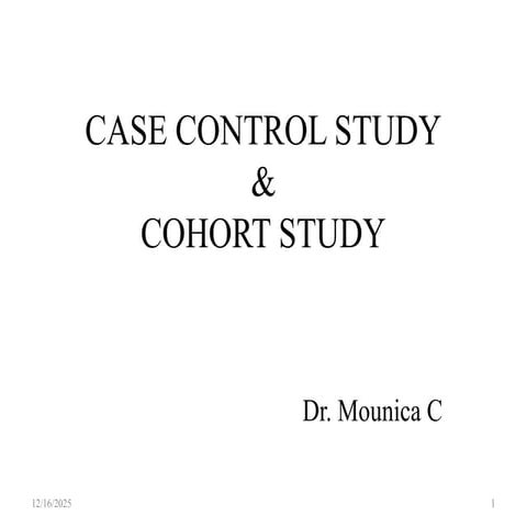 CASE CONTROL STUDY UG CLASS.pptx-for MBBS | PPTX