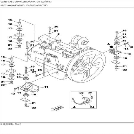 Case cx460 crawler excavator parts catalogue manual | PDF