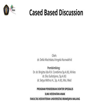 Cased Based Discussion Della Perina.pptx