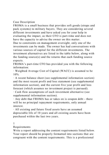 An marco-comparnetti case study business | PDF