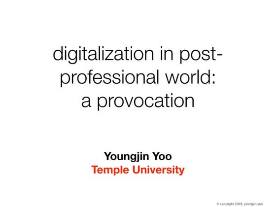Digitalization | PPTX
