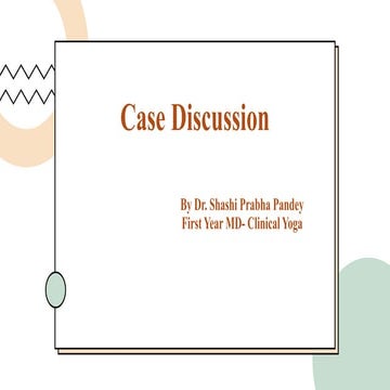 Pulmonary Hypertension Case Discussion - Dr. Shashi Prabha.pptx