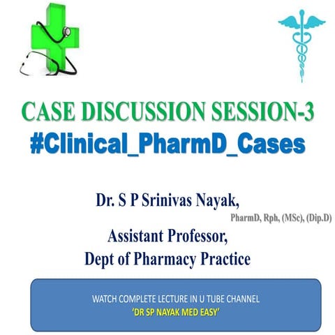 Case discussion 3 HHS, DKA | PPT