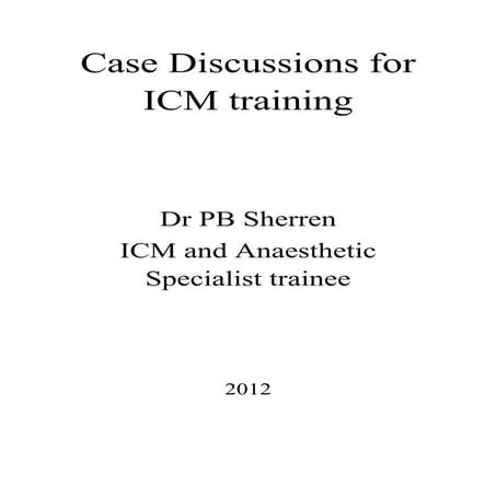 ICM case based discussions | DOCX