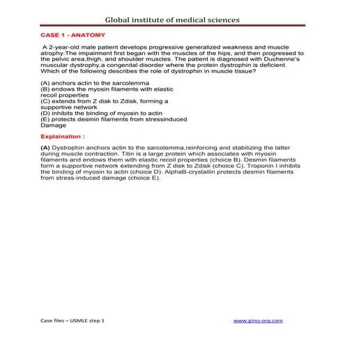 Case files usmle step 1 ( sample ) | PDF