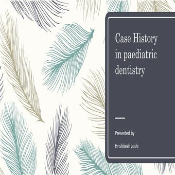 Case history | PPTX