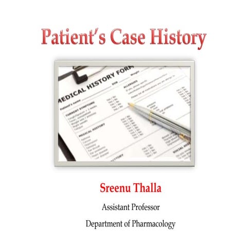 Case history | PDF