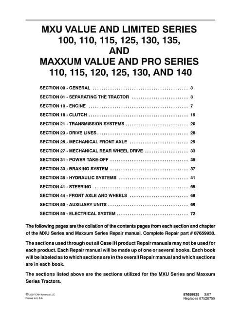 New holland ts115 a tractor service repair manual | PDF