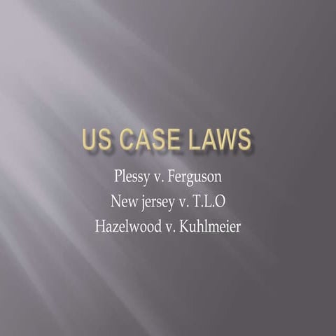 New Jersey Vs Tlo | PPT