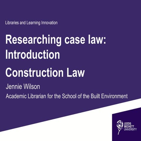 Case law 2015 | PPTX