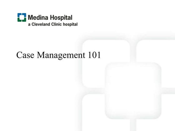 Time Management: A Day in the Life of a Hospital Case Manager | PPT
