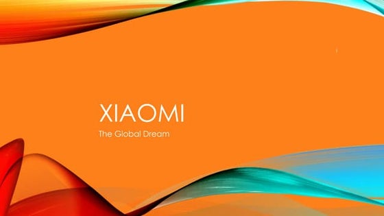 Xiaomi Inc. | PPTX