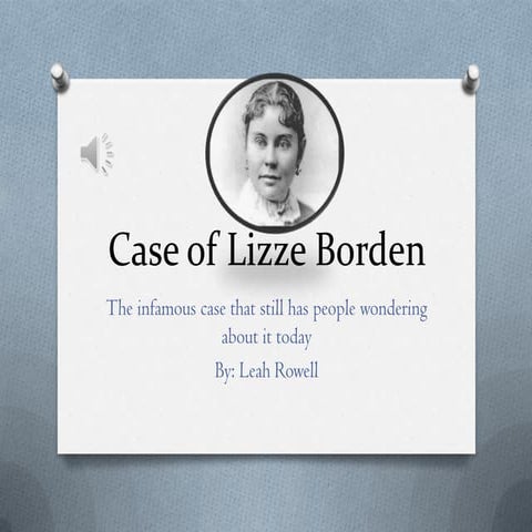 Lizzie borden | PPSX