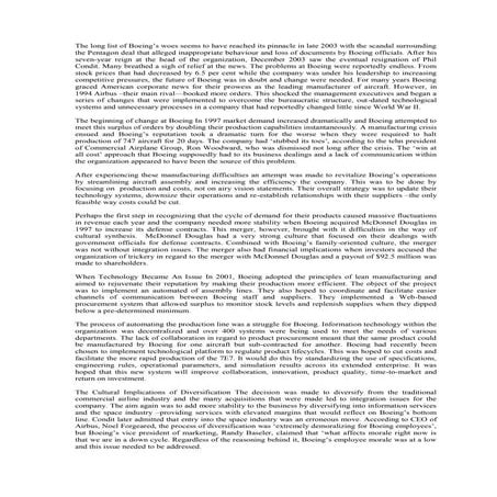 Case on boeing | PDF